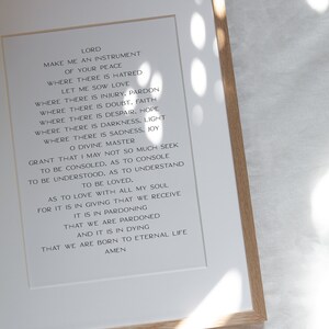 Lord Make Me an Instrument of Your Peace || St Francis of Assisi Prayer ...