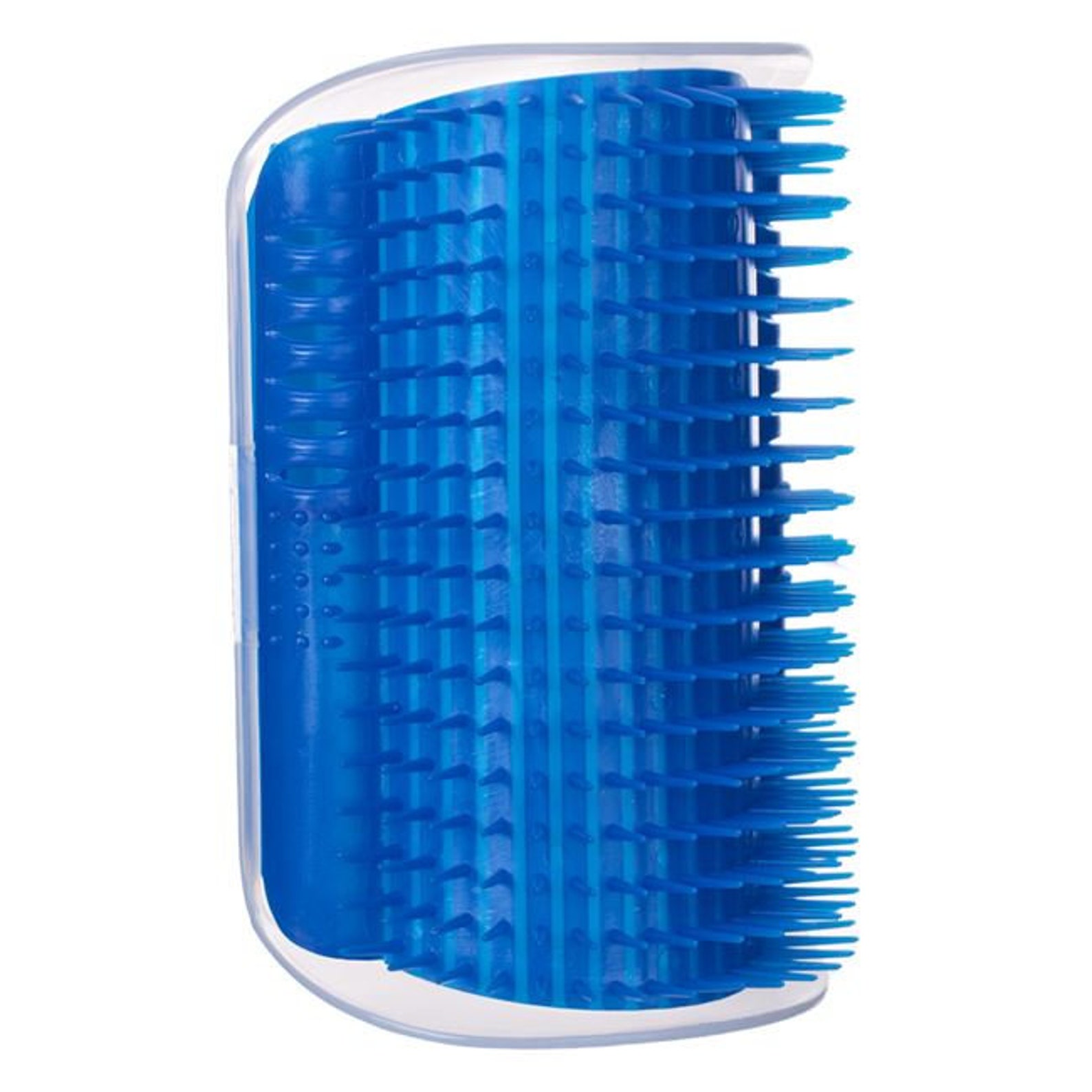Cat Self Groomer With Catnip | Wall Brush Cat Corner Scratcher | Face ...