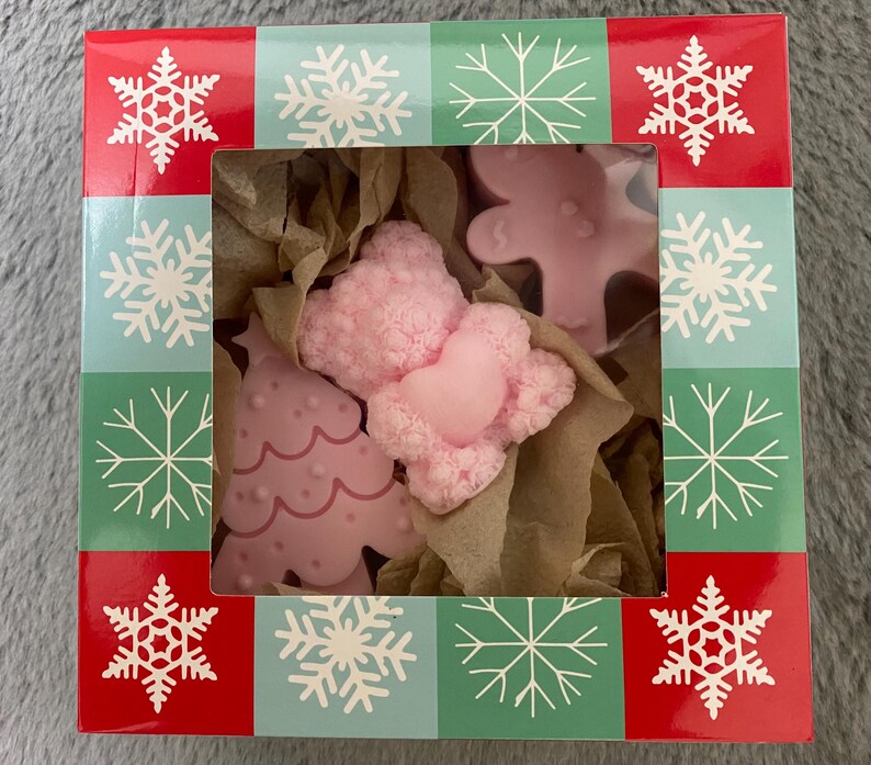 Blushing Holiday Cheer Soap Collection Handmade Scented Soaps by Miss ...