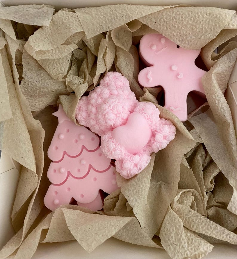 Blushing Holiday Cheer Soap Collection Handmade Scented Soaps by Miss ...