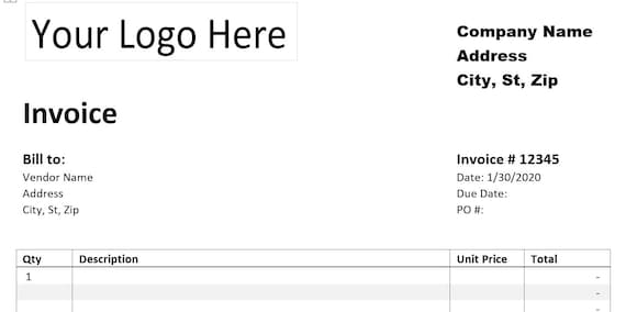 Custom Made Invoices