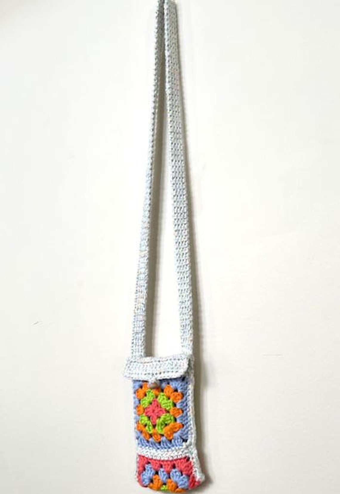 Boho Granny Square Phone Pouch: PATTERN ONLY - Etsy