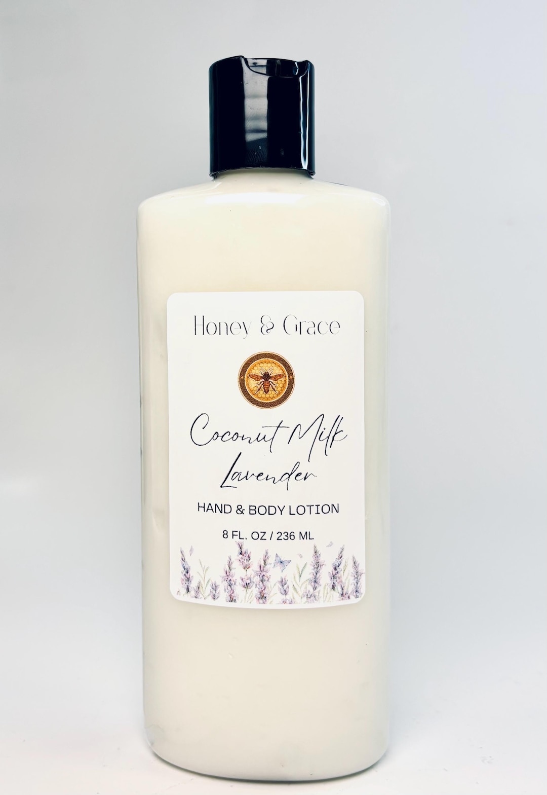 Natural Coconut Milk and Lavender Hand and Body Lotion With Shea Butter ...
