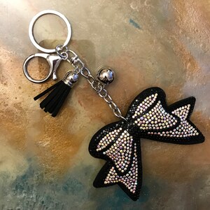 CHEER Bow Bling Keychains - Perfect Team Gifts! Blingchain Key Chain ...