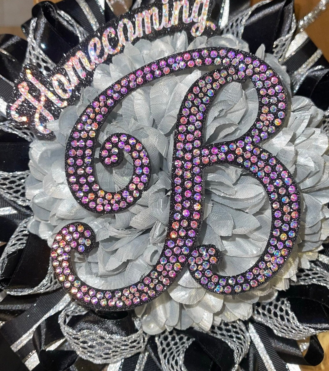 Custom Glitter Patch/cutout Football Homecoming Mum Trinkets - Etsy
