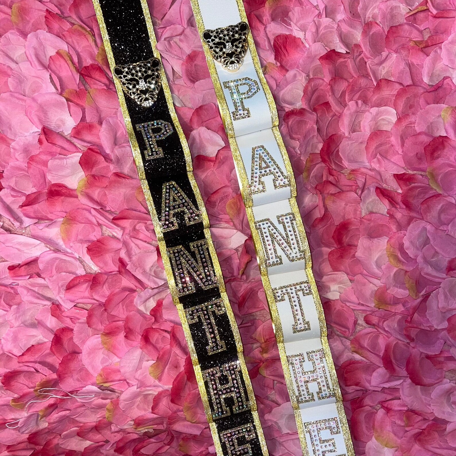 Plano Panthers Paw Print Homecoming Football Mum Items, Backer and ...