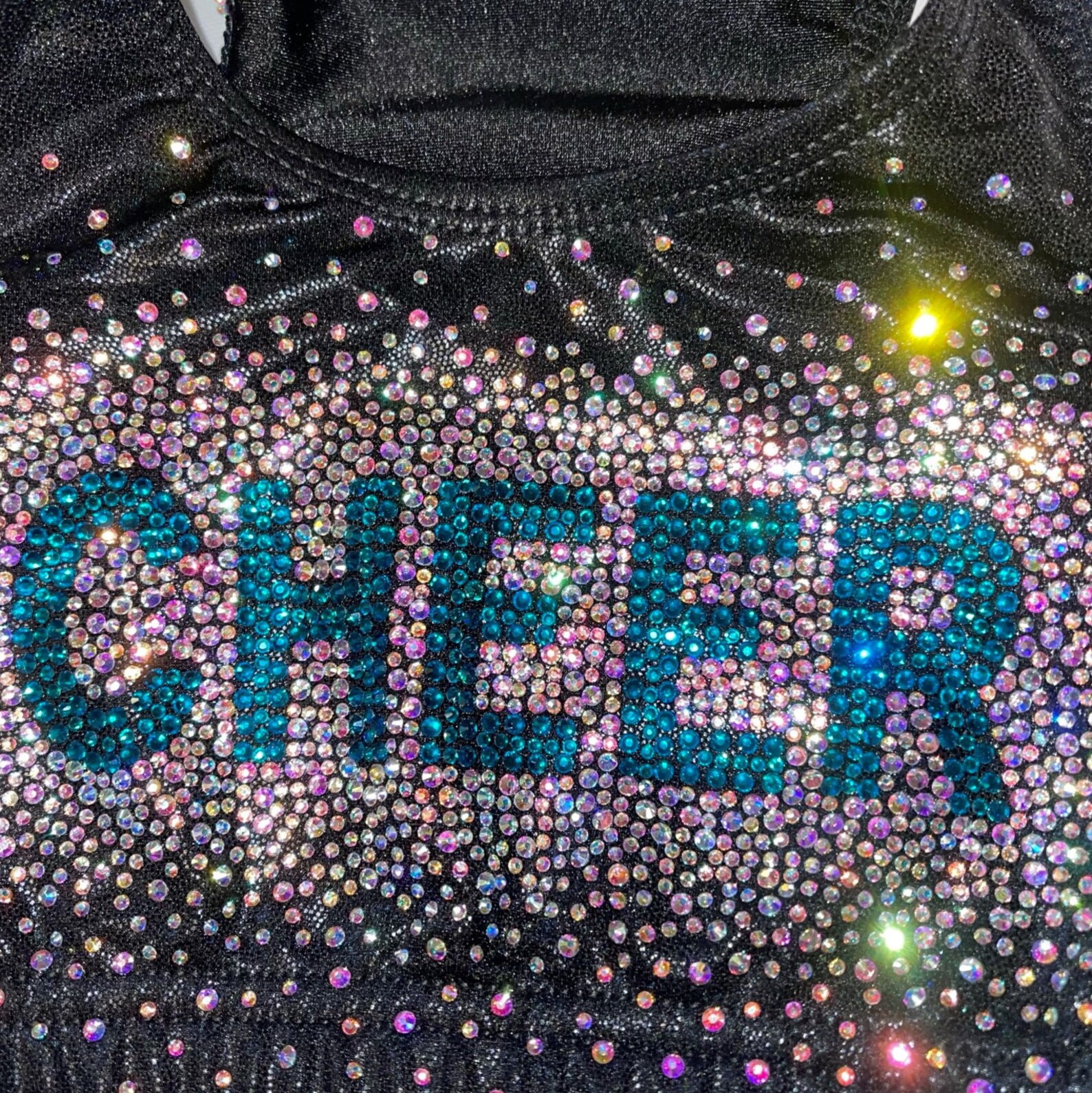 Beautiful Scatter Rhinestone CHEER Tank Top with Choice of | Etsy