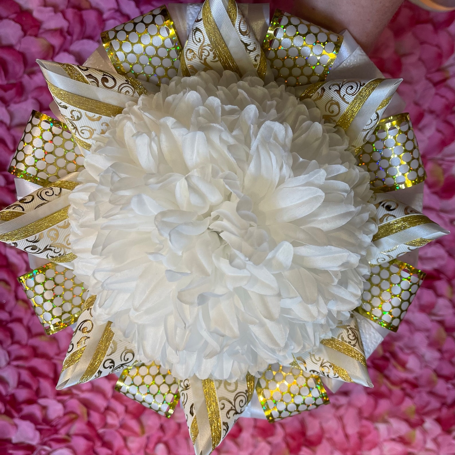 Homecoming Mum Round Backer for DIY Football Mum - Etsy