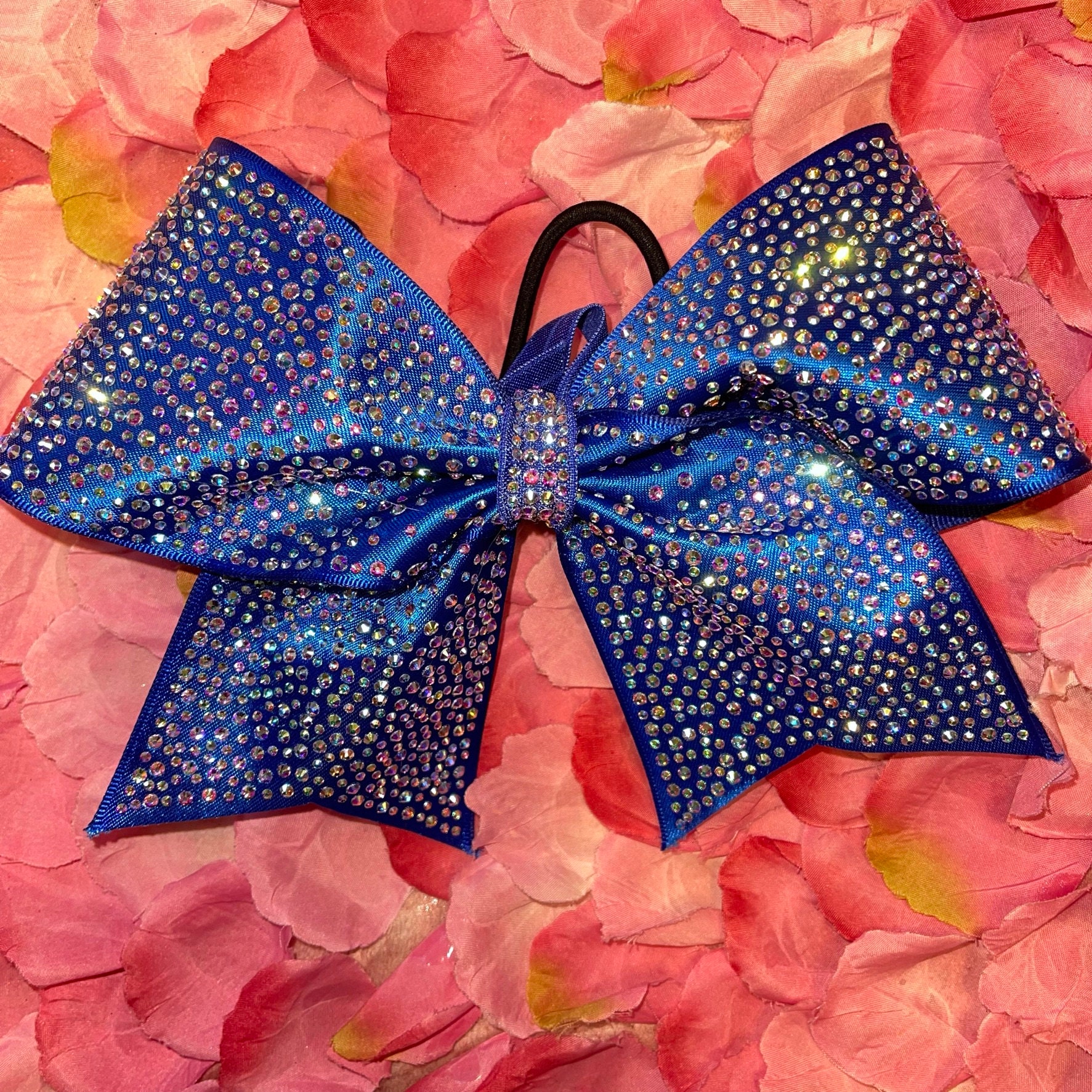 Blue Mystique Fabric AB Rhinestone Cheer/ Dance Separates - Etsy