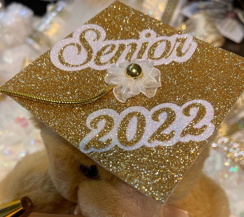 Rhinestone Graduation Hat & Diploma for Bear or Homecoming Mum Trinket ...