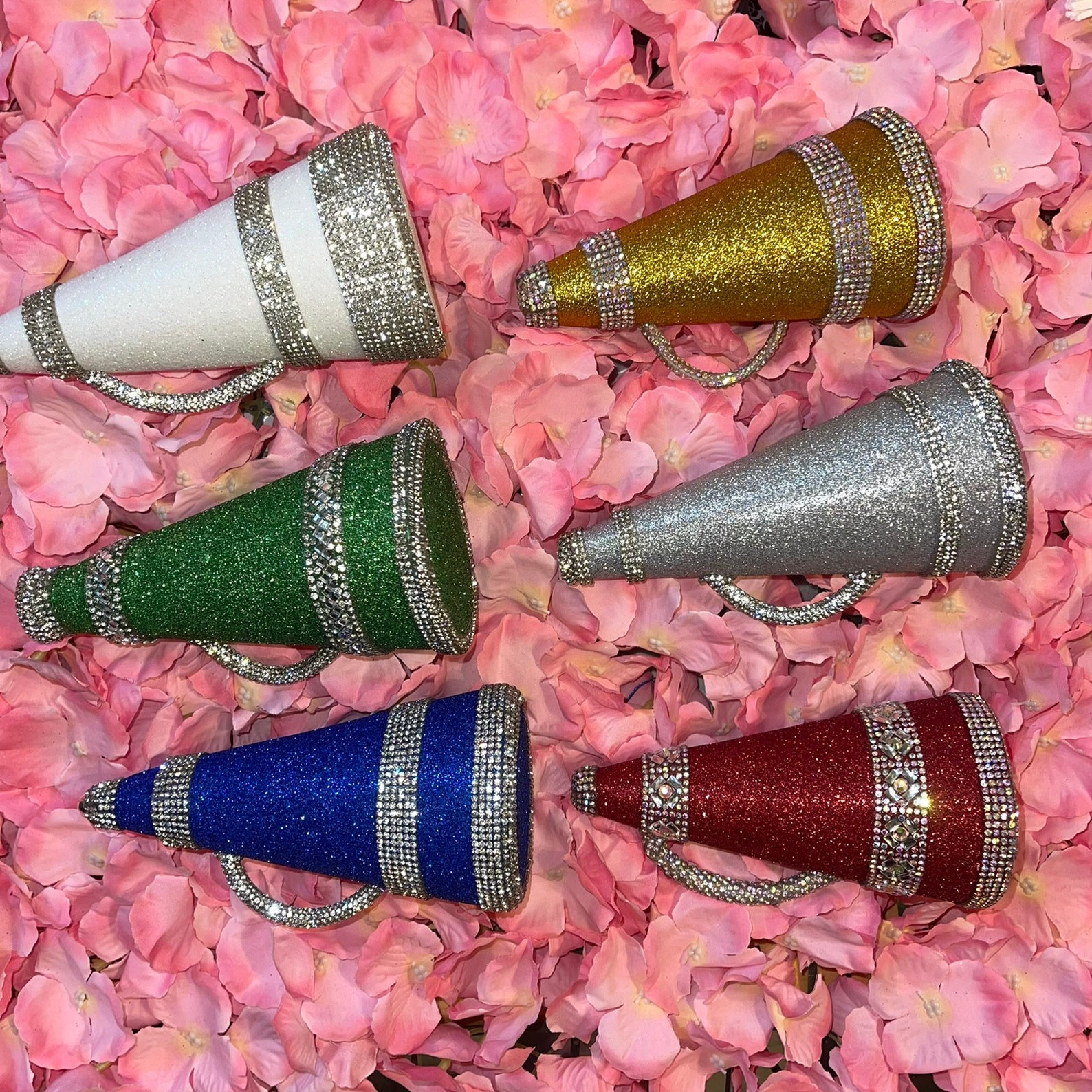 Large Bling Megaphone for Homecoming Mum in Glitter Colors - Etsy