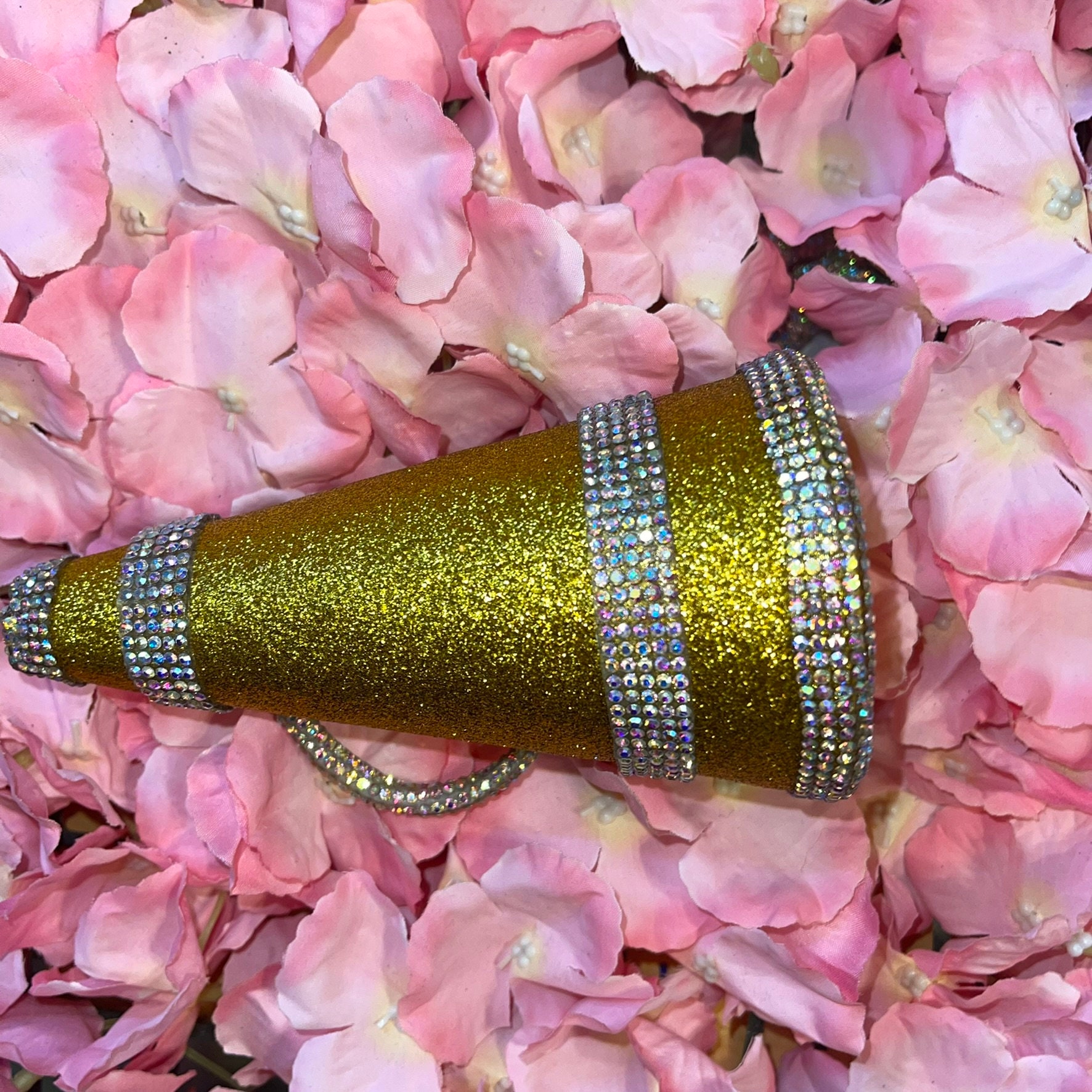 Large Bling Megaphone for Homecoming Mum in Glitter Colors - Etsy