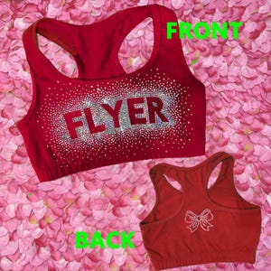 Beautiful Flyer Cheer Practice Bra & Shorts - Etsy