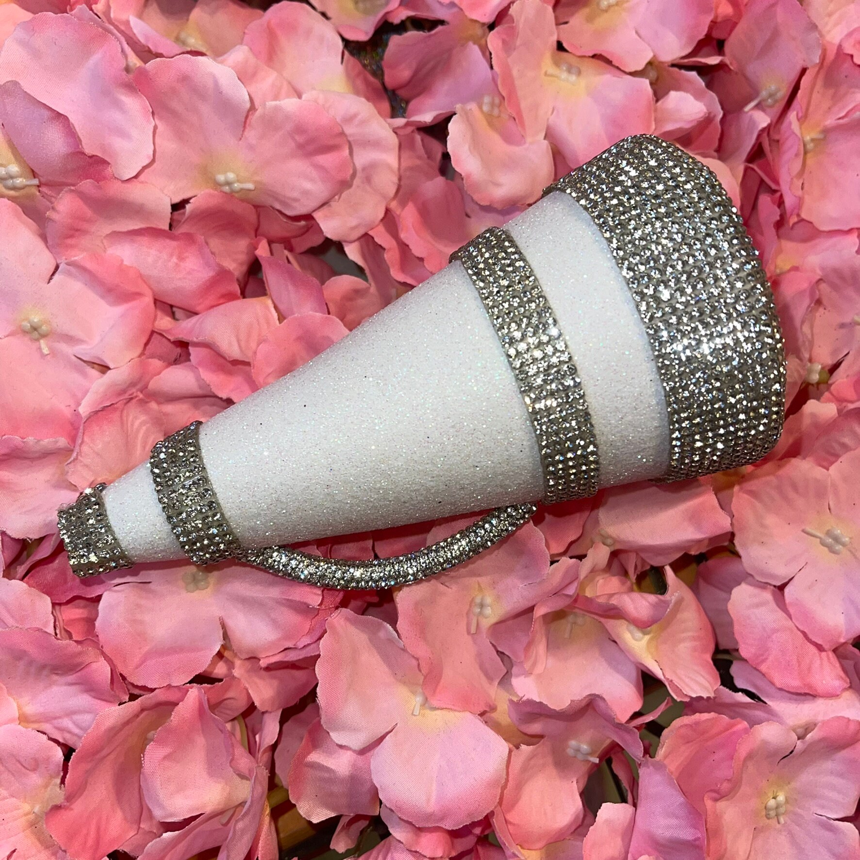 Large Bling Megaphone for Homecoming Mum in Glitter Colors - Etsy