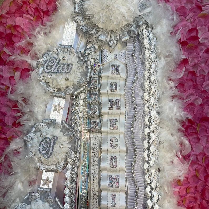 Paw Print Homecoming Mum Backer for DIY Football Mum Panther - Etsy