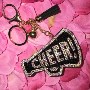 Megaphone CHEER Bling Keychains Makes Perfect Team Gifts! Blingchain ...
