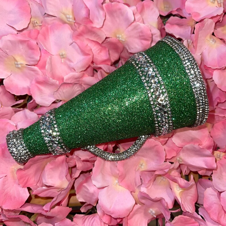 Large Bling Megaphone for Homecoming Mum in Glitter Colors - Etsy
