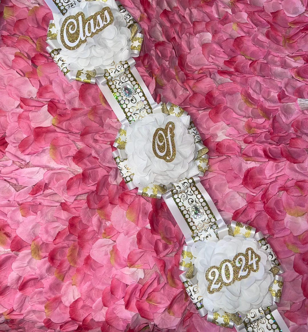 Class of 2026 Senior Triple Mum Streamer for Homecoming Mum - Etsy