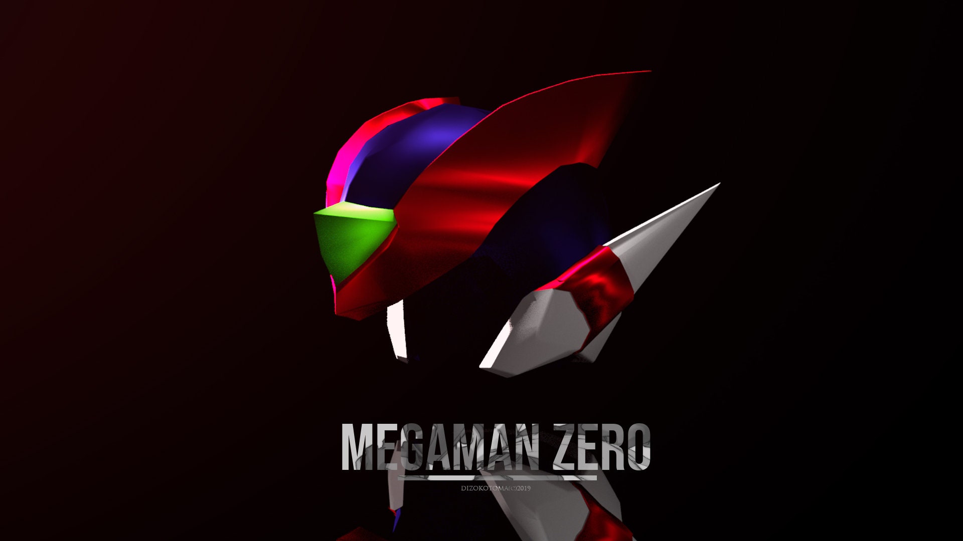 Zero Helmet From Megaman Zero Pepakura 3D Files - Etsy Canada