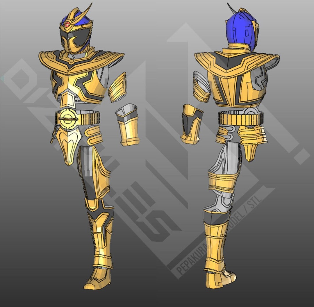 Solaris Knight Magi Shine Pepakura HD Foam Template Cosplay Plus Weapon ...