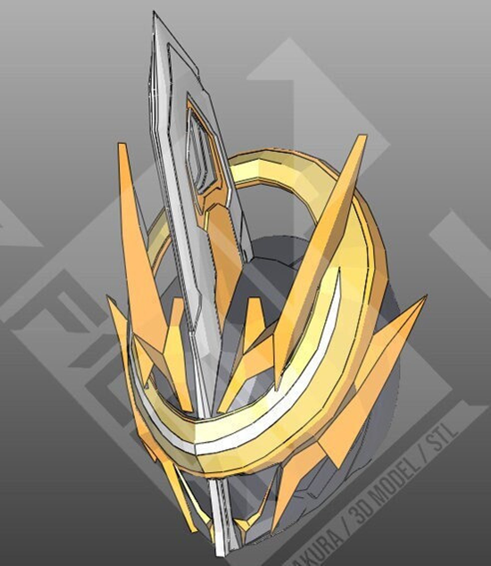 Kamen Rider Espada Arabian Night Helm Pepakura HD Foam Cosplay - Etsy UK