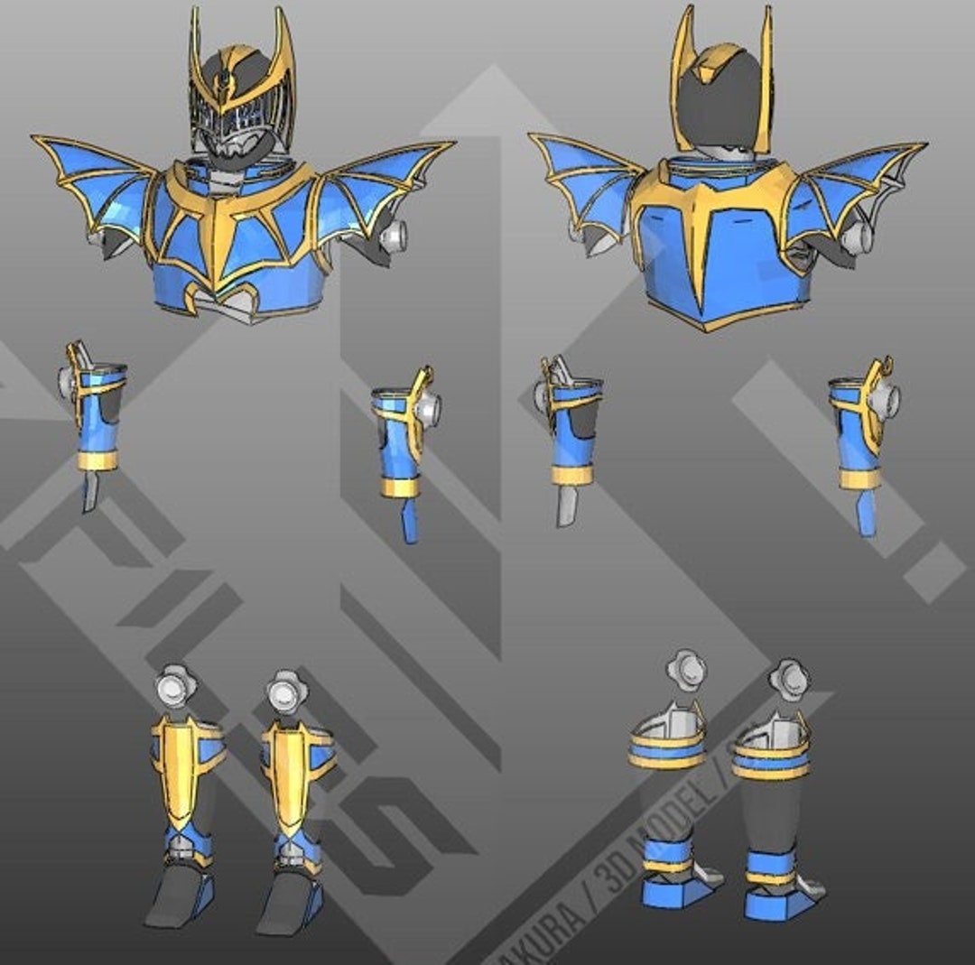Kamen Rider Knight Survive Pepakura HD Cosplay Foam - Etsy