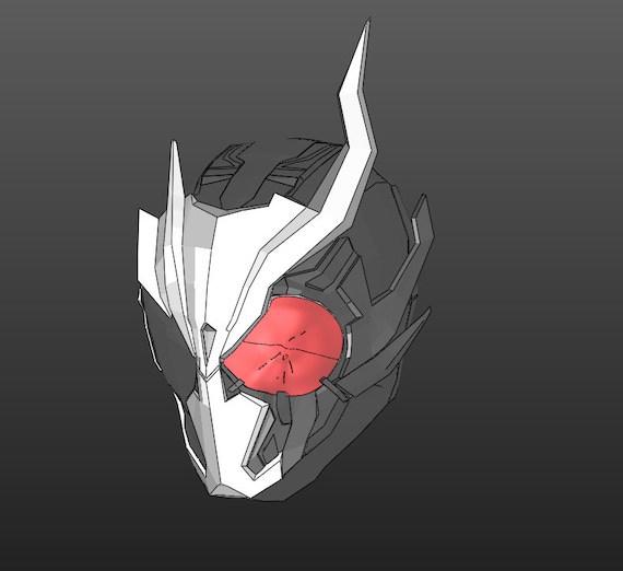 Kamen Rider Ark One Helm Pepakura HD cosplay | Etsy