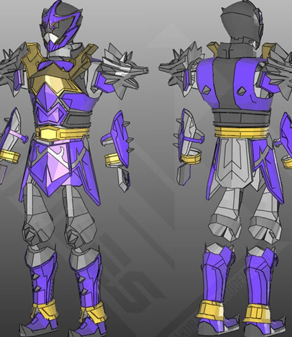 Power Rangers Wolf Ranger Costume