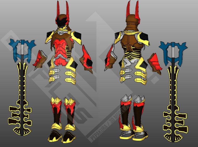 Terra Kingdom Hearts Armor