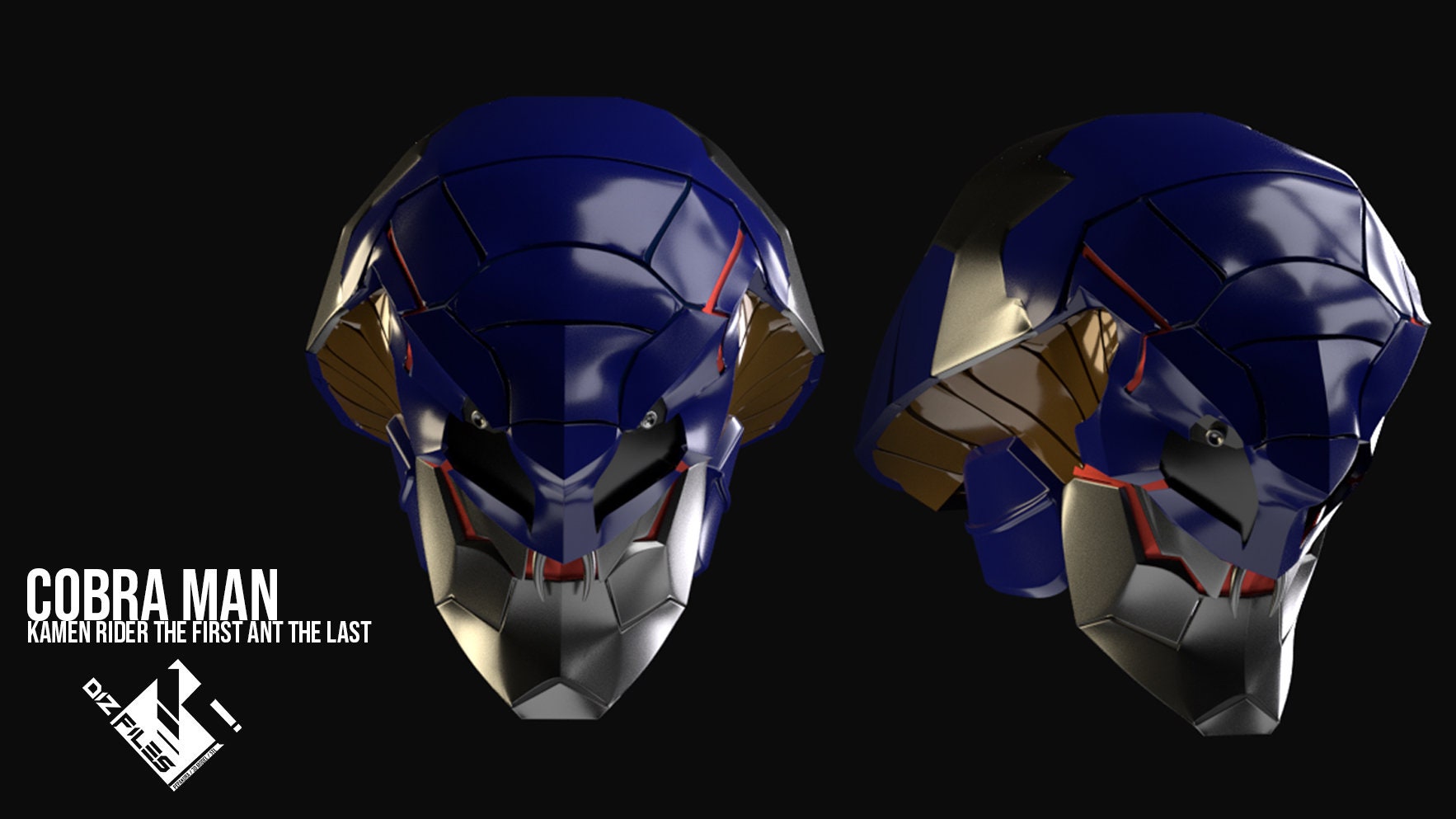 Kamen Rider the First Cobra Man Helmet - Etsy Canada