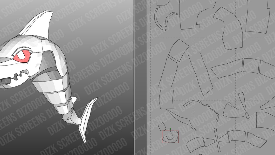 Beetle Robot Sharkler Pepakura HD Foam Cosplay - Etsy