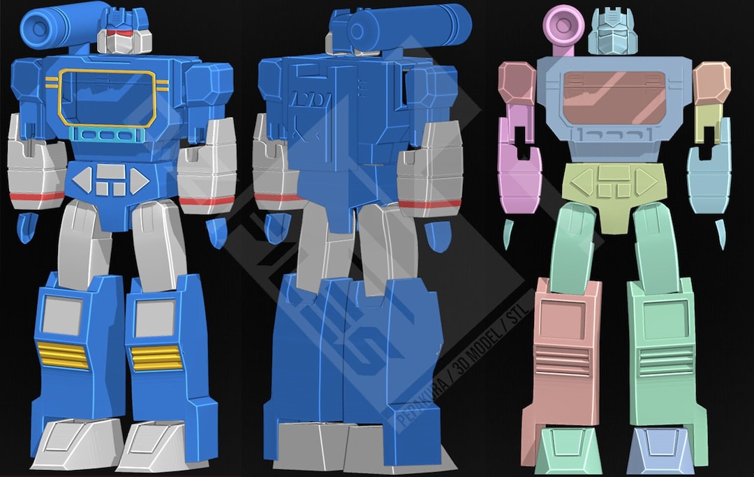 Transformers Soundwave G1 3D Print Cosplay - Etsy