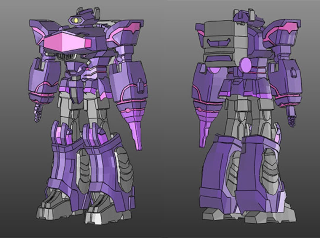 Shockwave Evergreen cyberverse Pepakura Foam Cosplay - Etsy UK