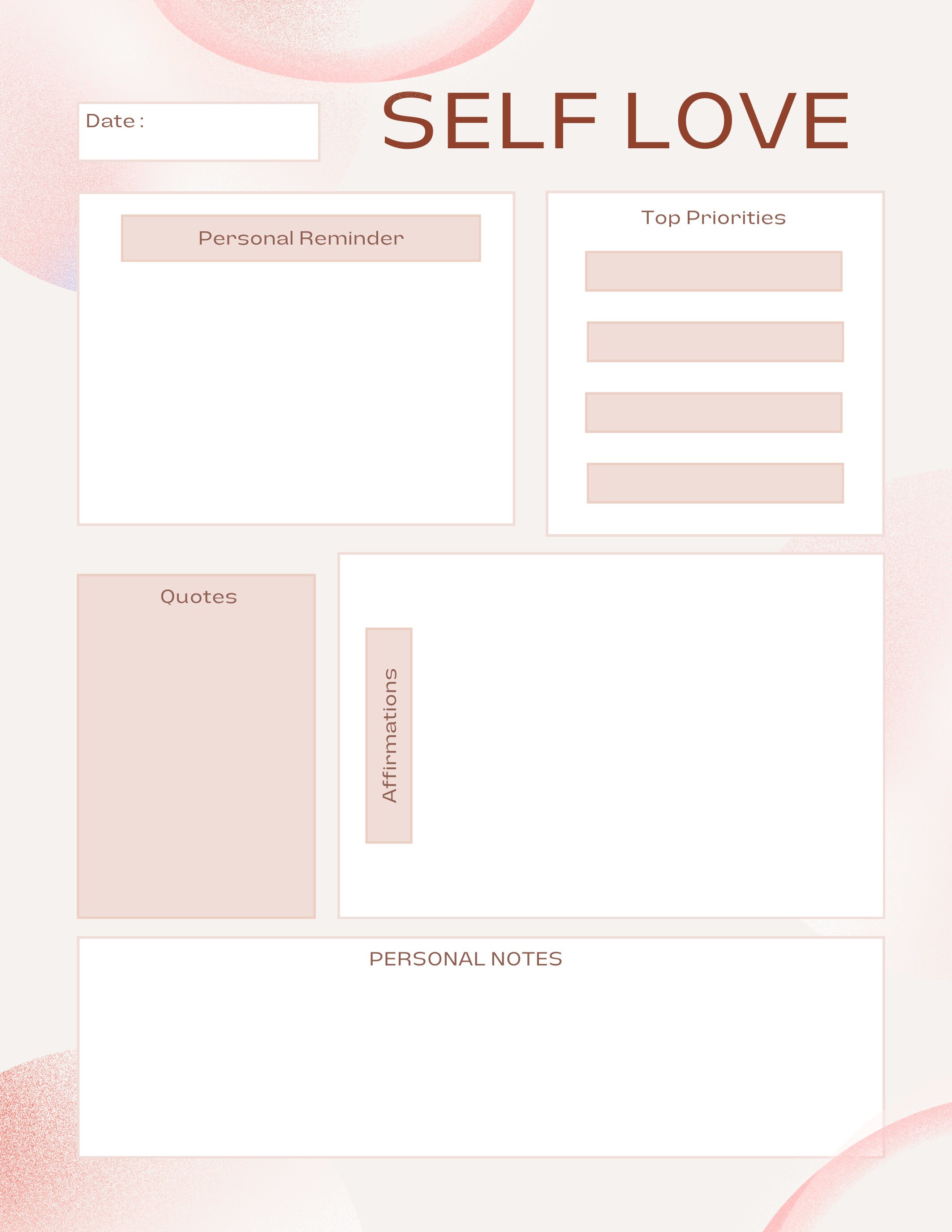 Digital PRINTABLE Adult OCD Workbook, Journal, Organizer, Daily Planner ...