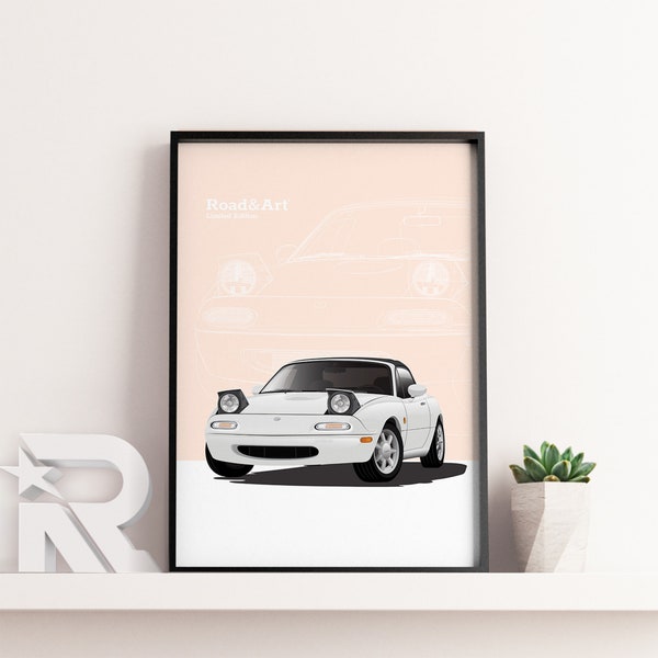 Mx5 Na Miata Poster - Etsy