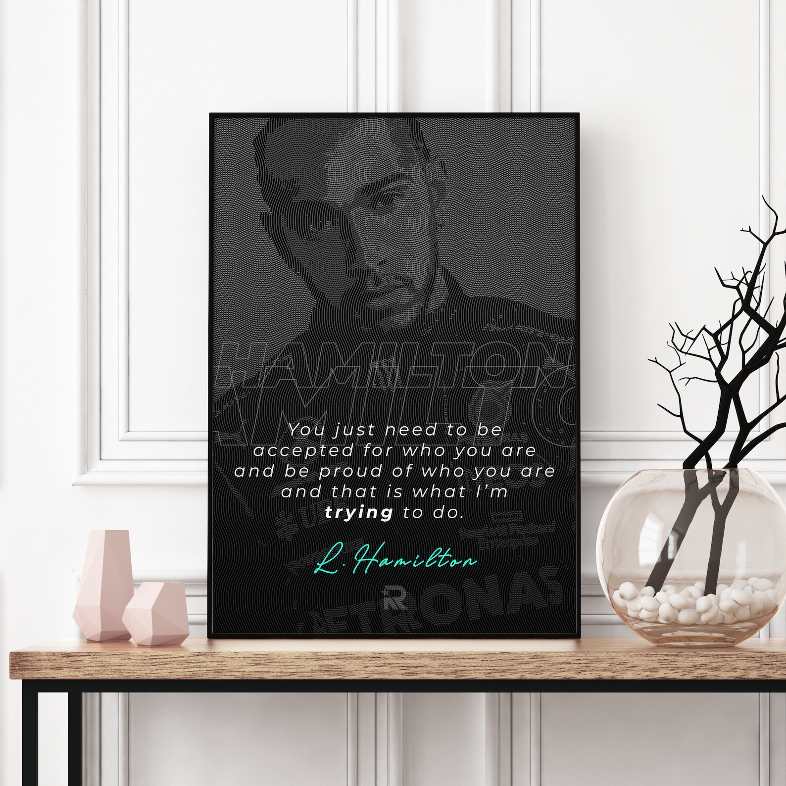 Lewis Hamilton Quotes Sayings Digital Download Poster | Minimal, Art ...