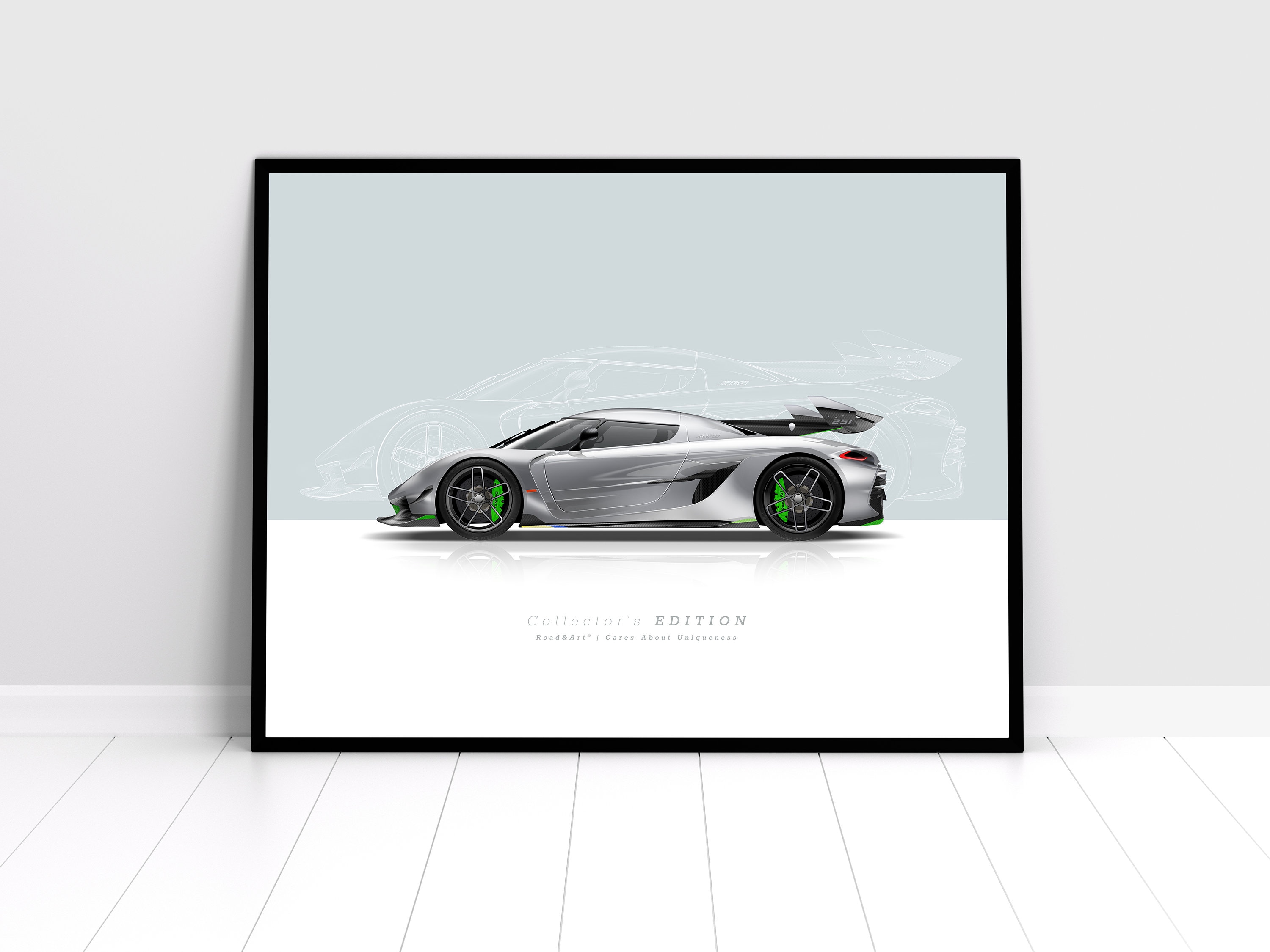 Koenigsegg Jesko - Collector's Edition Premium Matte Poster | Hyper ...