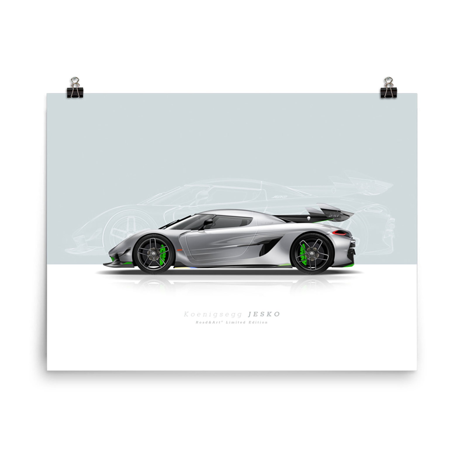 Koenigsegg Jesko Collector's Edition Premium Matte | Etsy