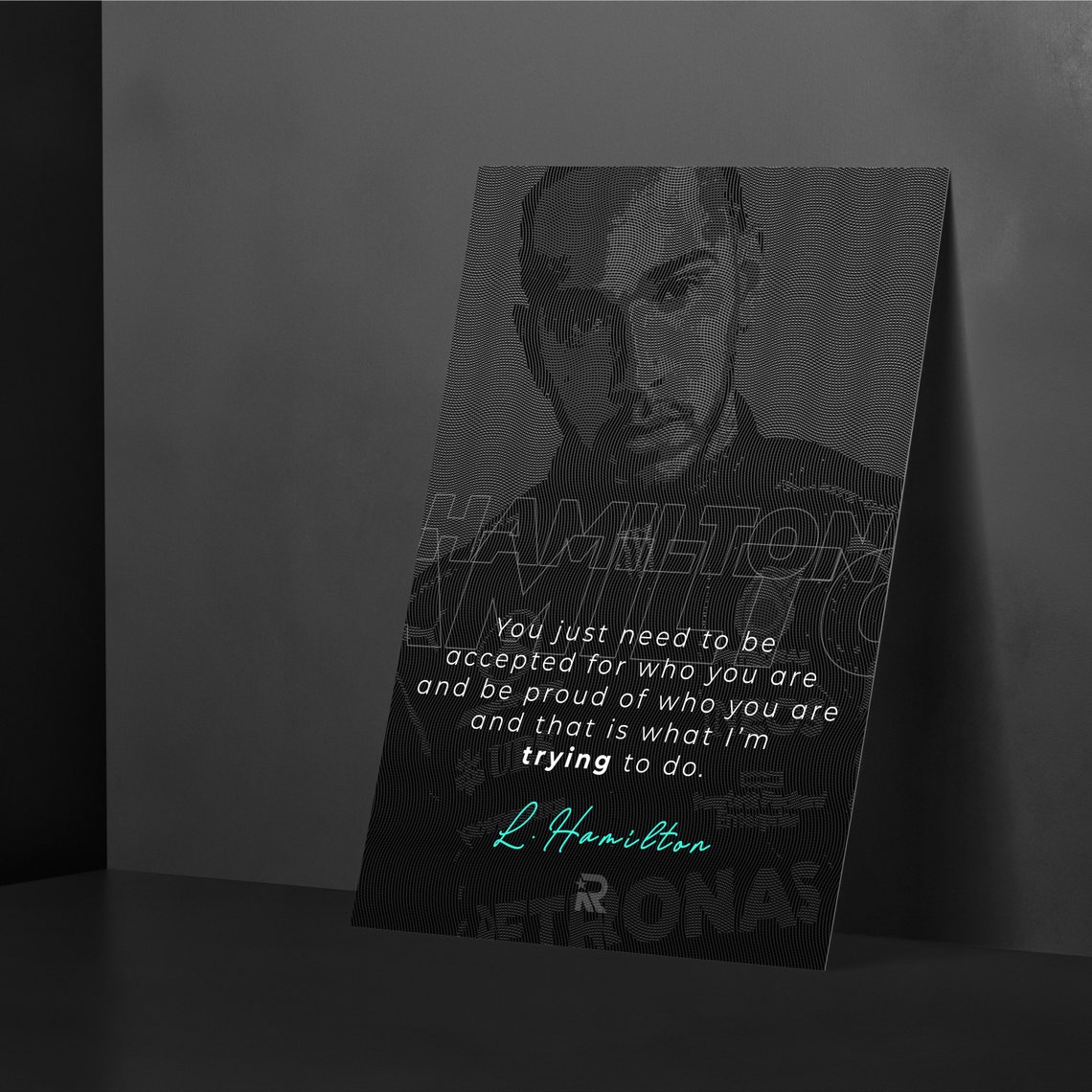 Lewis Hamilton Quotes Sayings Digital Download Poster Minimal, Art ...