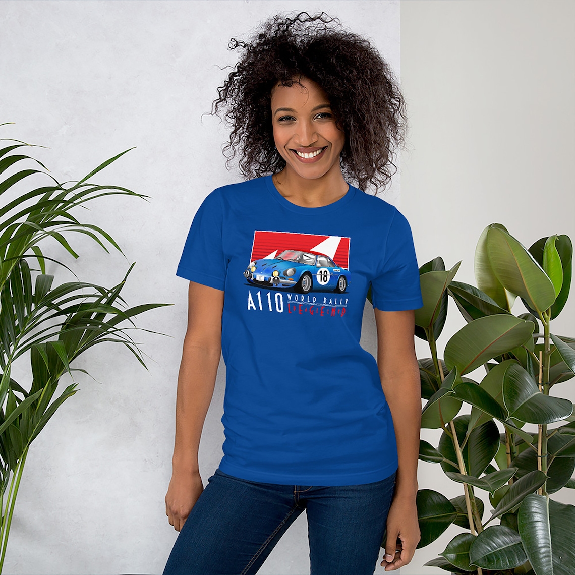 Alpine A110 - Rally Legend - T-shirt | WRC | Historic | Car | Racing ...