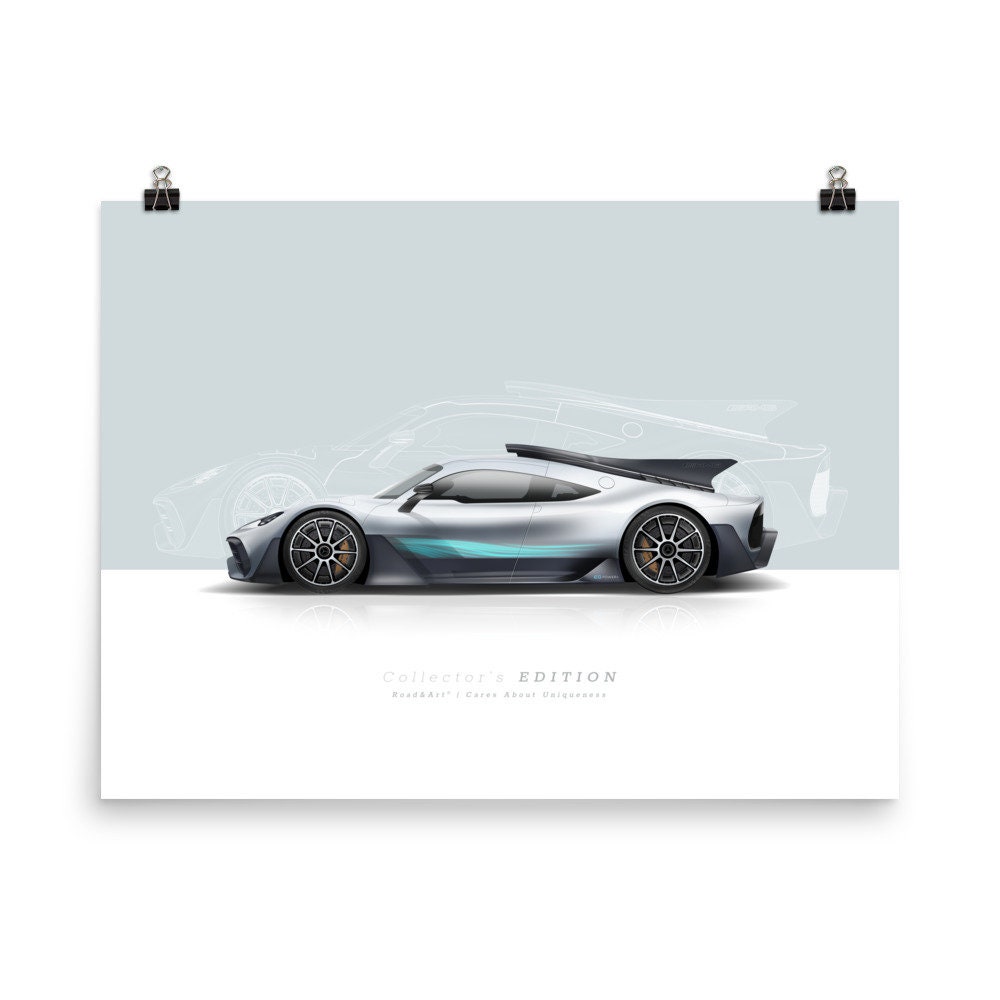 Mercedes-amg Project One - Collector's Edition Premium Matte Poster ...