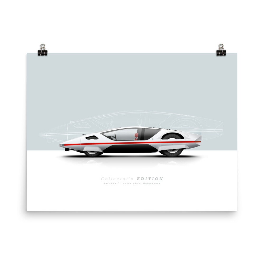 Ferrari 512s Modulo Collector's Edition Premium Matte Poster Concept ...