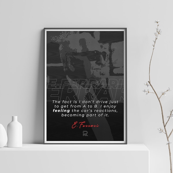 Ferrari Quotes - Etsy