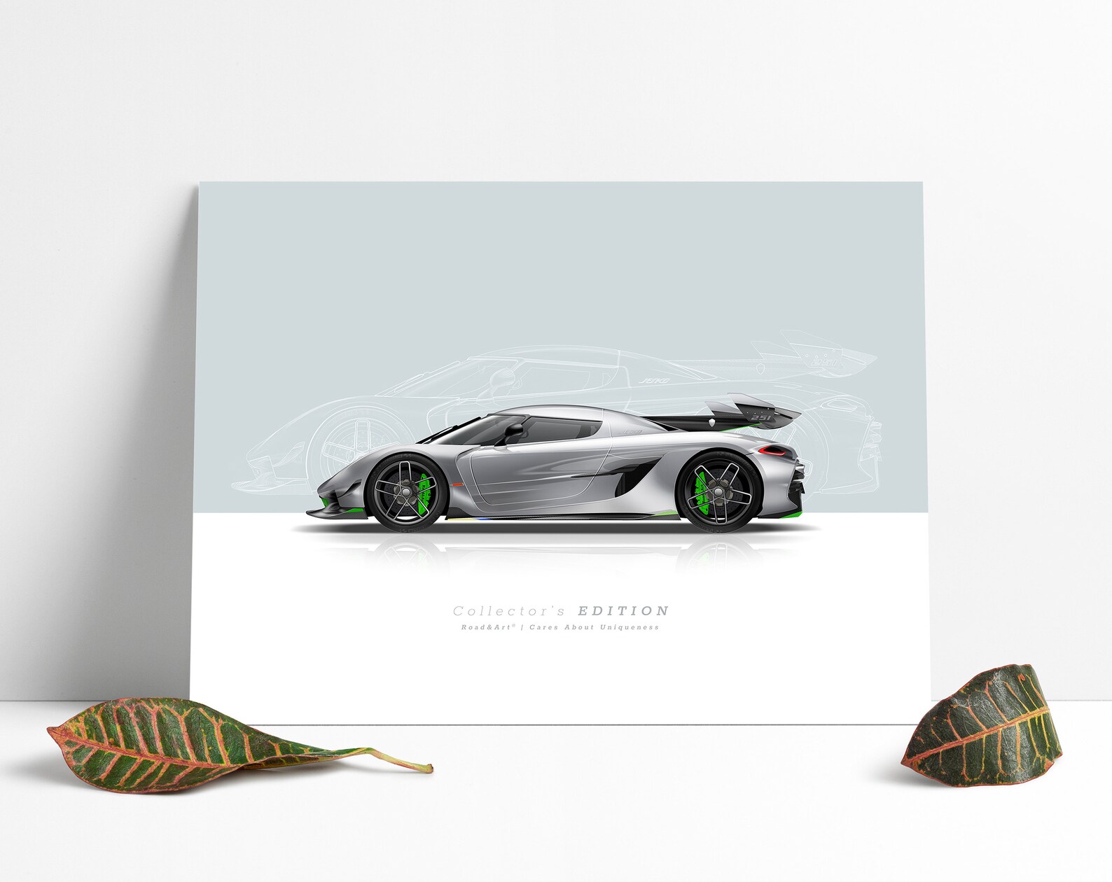 Koenigsegg Jesko - Collector's Edition Premium Matte Poster | Hyper ...