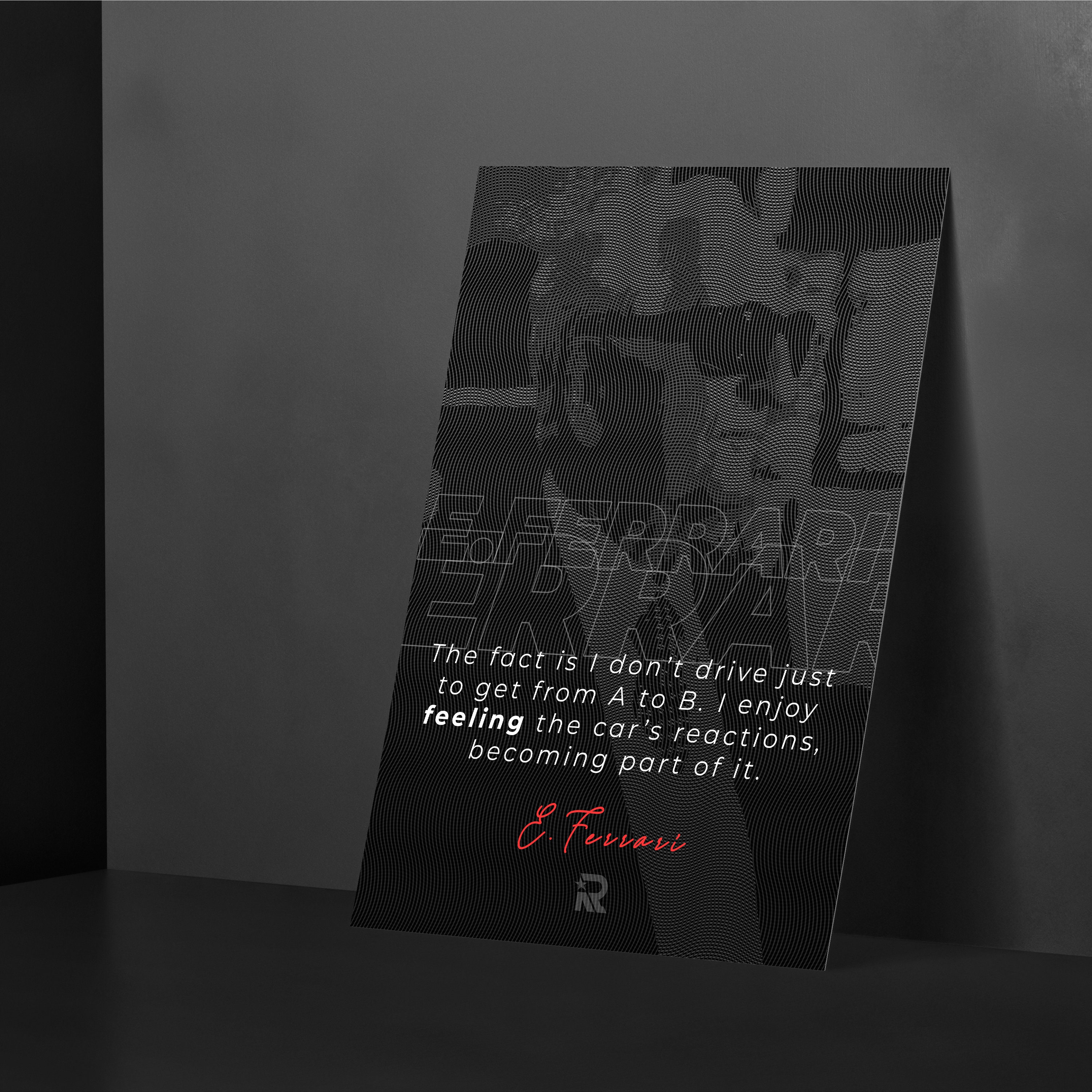 Enzo Ferrari Quotes Sayings Digital Download Poster | Minimal, Art ...