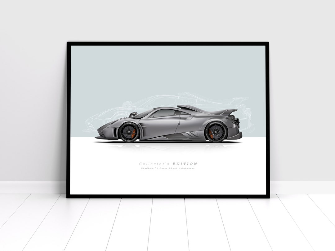 Pagani Imola - Collector's Edition Premium Matte Poster | Sports | Cars ...