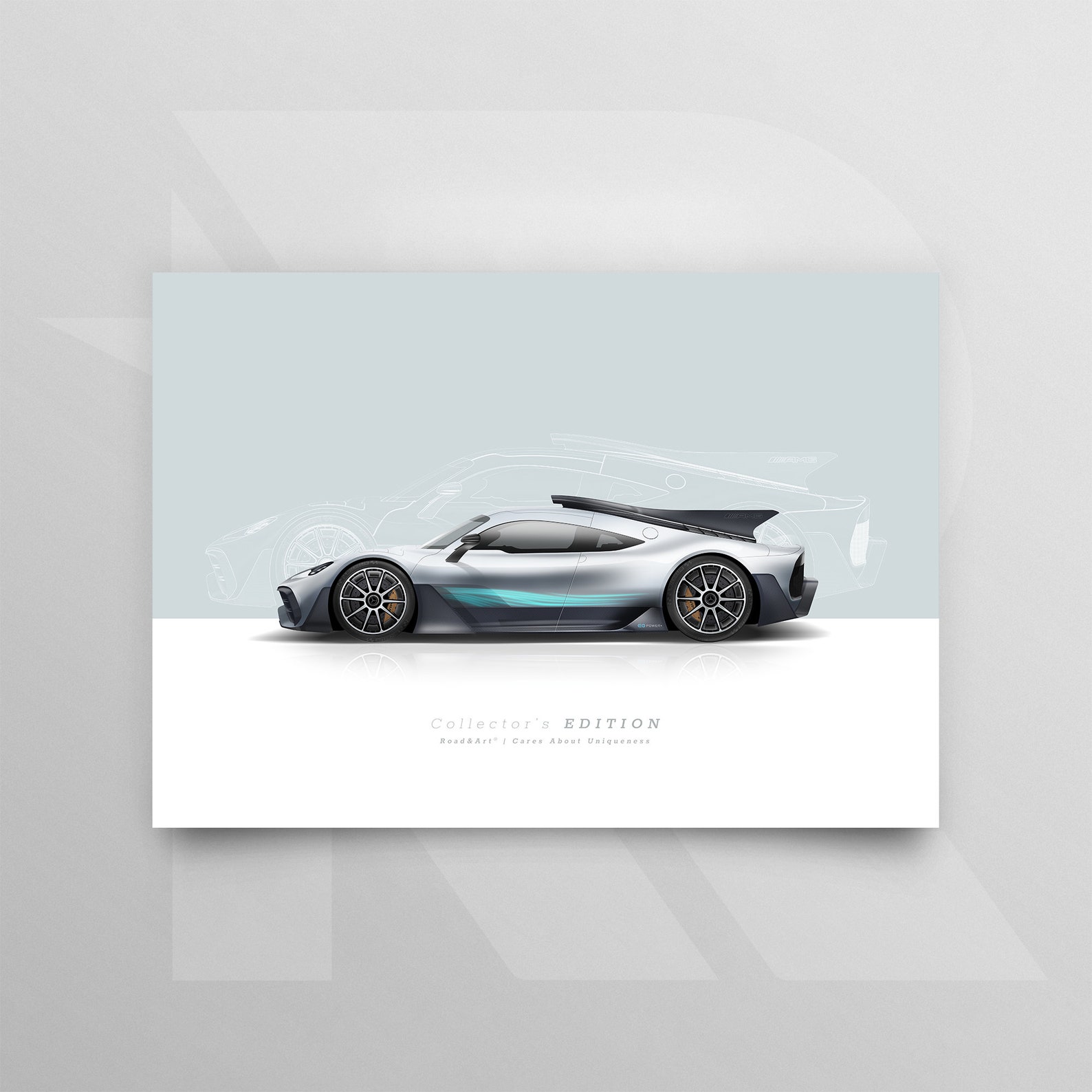 Mercedes-amg Project One - Collector's Edition Premium Matte Poster ...