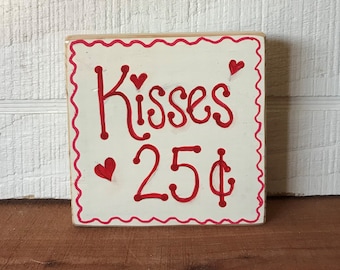 Kisses 25 Cents - Etsy