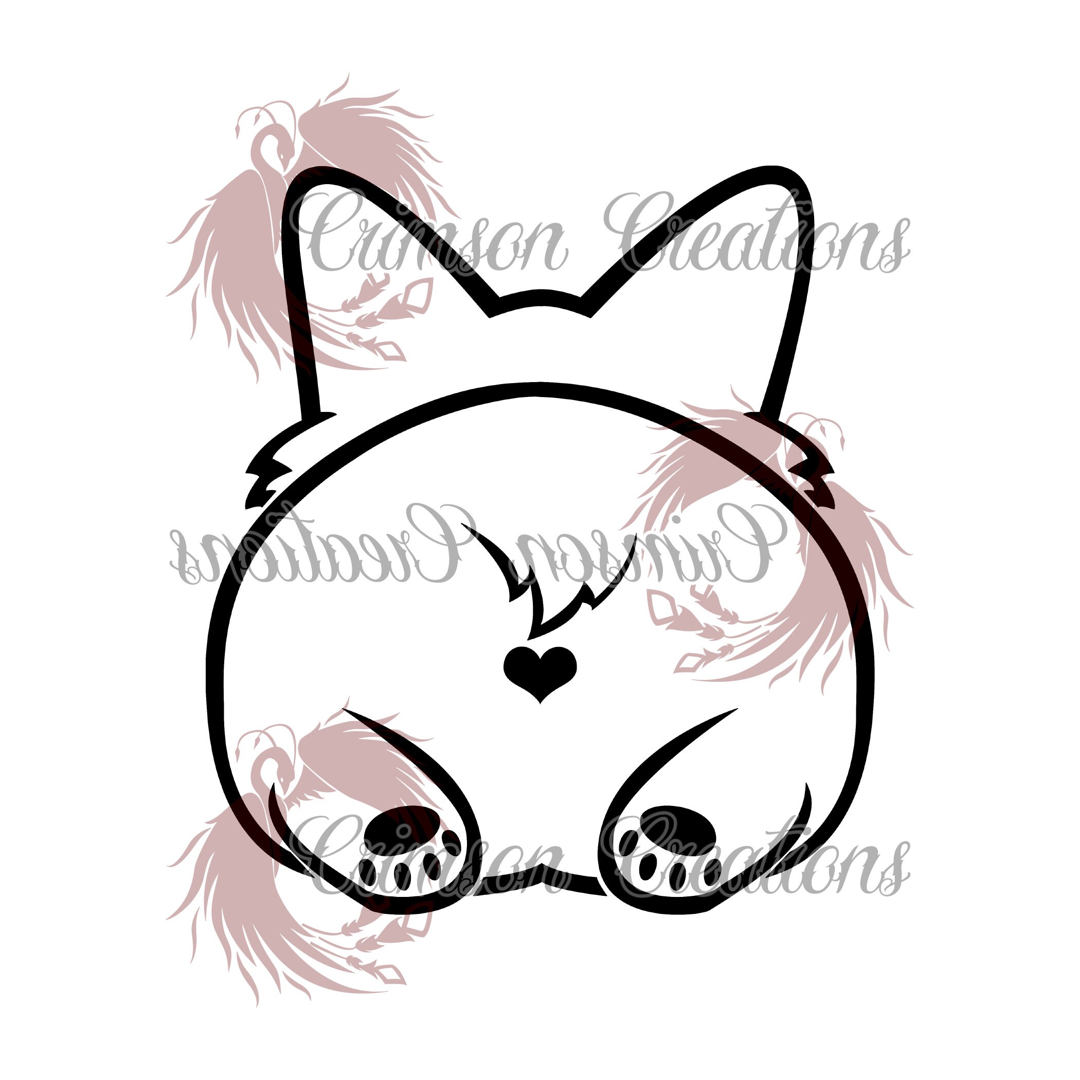 Animal Bum Decals - Etsy