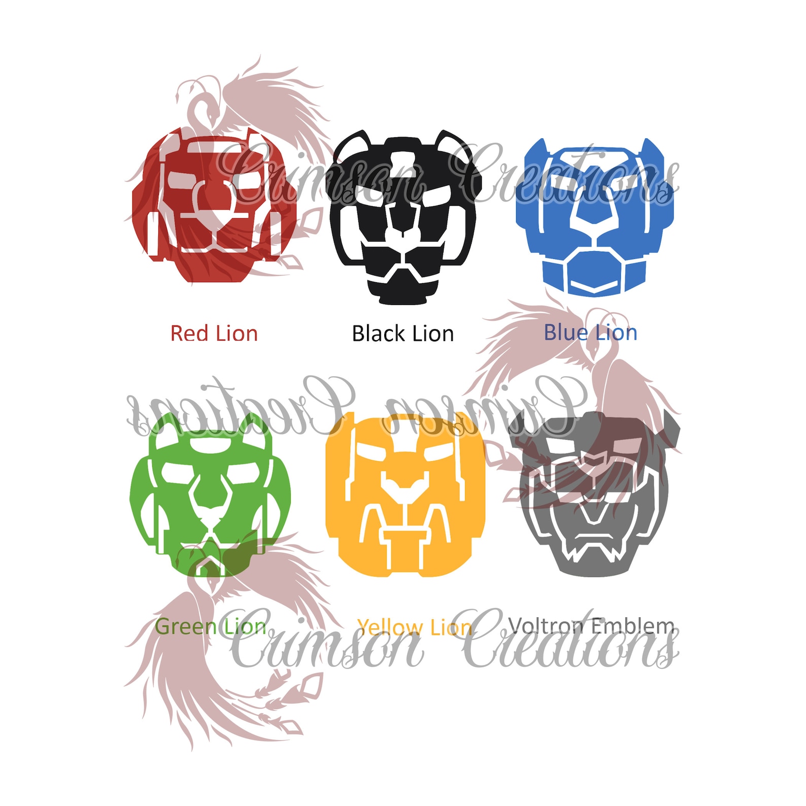 Voltron: Legendary Defenders Decals - Etsy